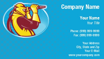 Sandblaster Business Cards