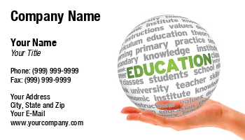 Educational Business Cards