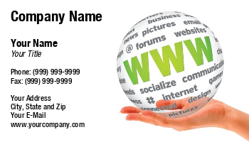 Internet Service Provider Business Cards