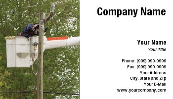 Utilities Business Cards