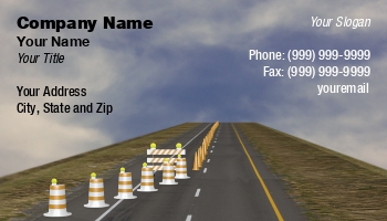 Barricades Business Cards