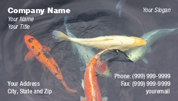 Fish Hatchery Business Cards