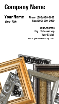Picture Framing Service Business Cards