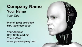 Robotics Engineer Business Cards