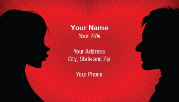 Dating Service Business Cards