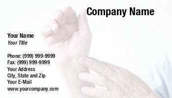 Sports Medicine Business Cards