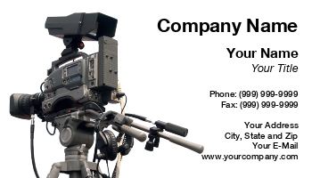 Videography Business Cards