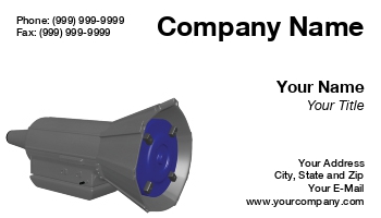 Transmissions Business Cards