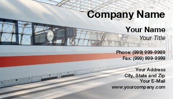 Trains Business Cards