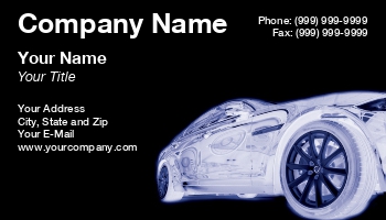 Auto Import-Export Business Cards