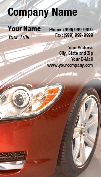 Auto Import-Export Business Cards