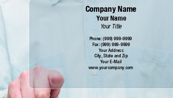 Sales Representative Business Cards