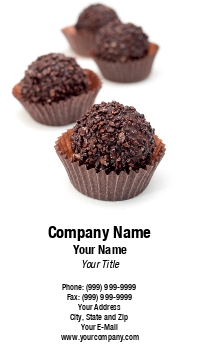 Chocolate Business Cards