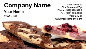 Chocolate Business Cards
