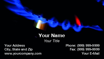 Gas Services Business Cards