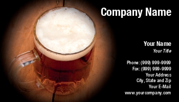 Bar Business Cards
