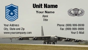 Air Force Business Cards