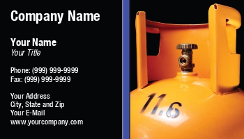 Gas Services Business Cards