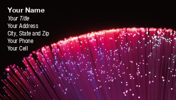 Fiber Optic Business Cards