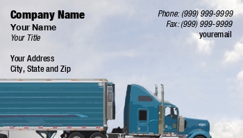 Trailer Business Cards