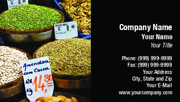 Grocers Business Cards