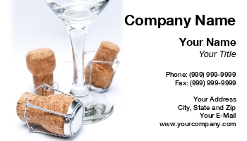 Party Planner Business Cards