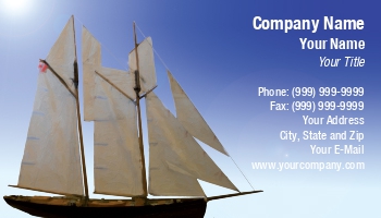 Boat Business Cards