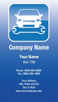 Service Stations Business Cards