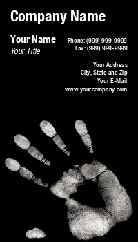 Crime Scene Investigator Business Cards