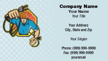 Electrical Contractor Business Cards