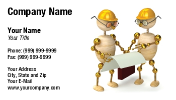 Building Inspector Business Cards