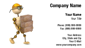 Building Materials Business Cards