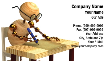 Technical Writer Business Cards