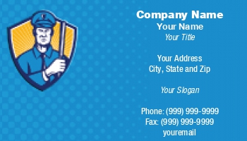 Homeland Security Business Cards