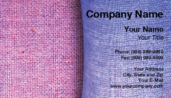 Textiles Business Cards