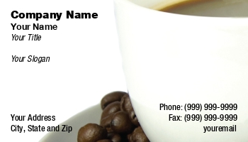 Coffee Roaster Business Cards