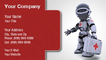 Red Cross Business Cards