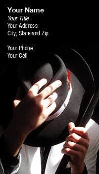 Commercial Actor Business Cards