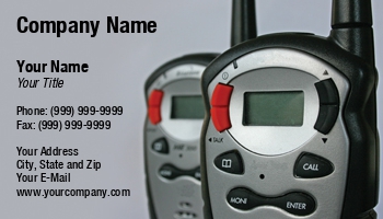 Radio Business Cards