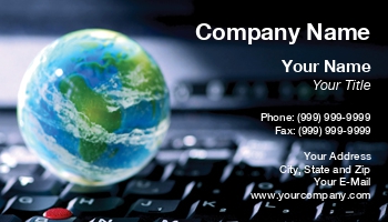 Internet Service Provider Business Cards