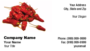 Spices Business Cards