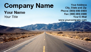 Infrastructure Business Cards