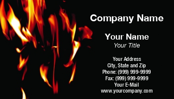 Firefighter Business Cards