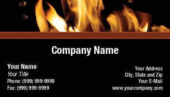 Firefighter Business Cards