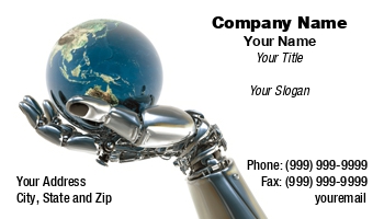 Robotics Engineer Business Cards