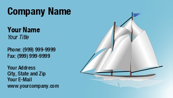 Boat Captain Business Cards