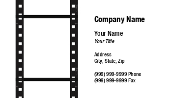 Actor Business Cards