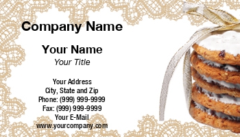 Cookies Business Cards