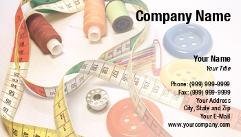 Alterations Business Cards