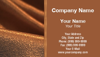 Textiles Business Cards